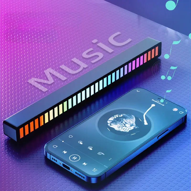 🎵 Dynamic Voice-Activated LED Strip Light – Your Car's New Rhythm Mas ...